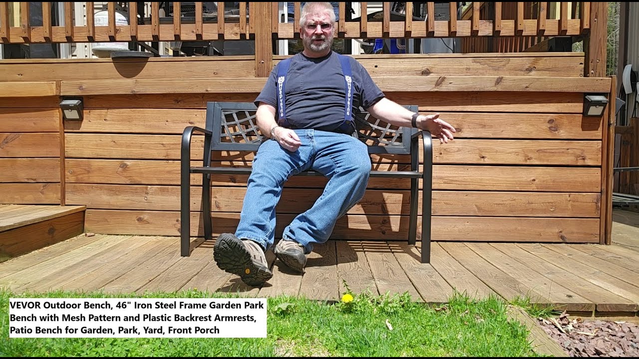 VEVOR Outdoor Bench, 46