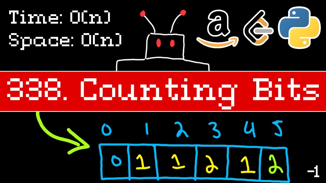 Counting Bits - Leetcode 338 - Blind 75 Explained - Binary - Python