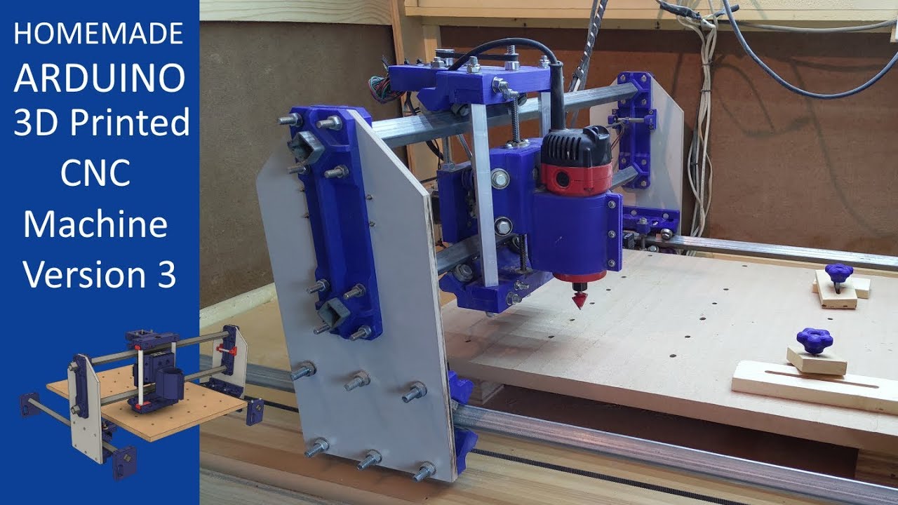 3D Printed CNC Machine V3
