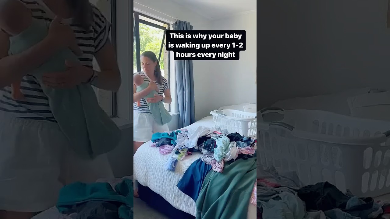 This is why your baby is waking up every 1-2 hours every night | #sleepconsultant #sleepregression