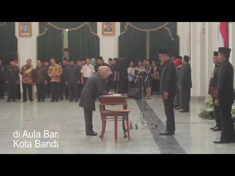 PELANTIKAN KEPALA DINAS PENDIDIKAN PROVINSI JAWA BARAT