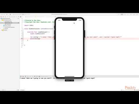 Learn Swift 5 New Features Raw String | packtpub com - Mind Luster
