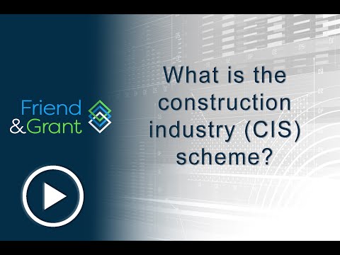 What is the construction industry (CIS) scheme?