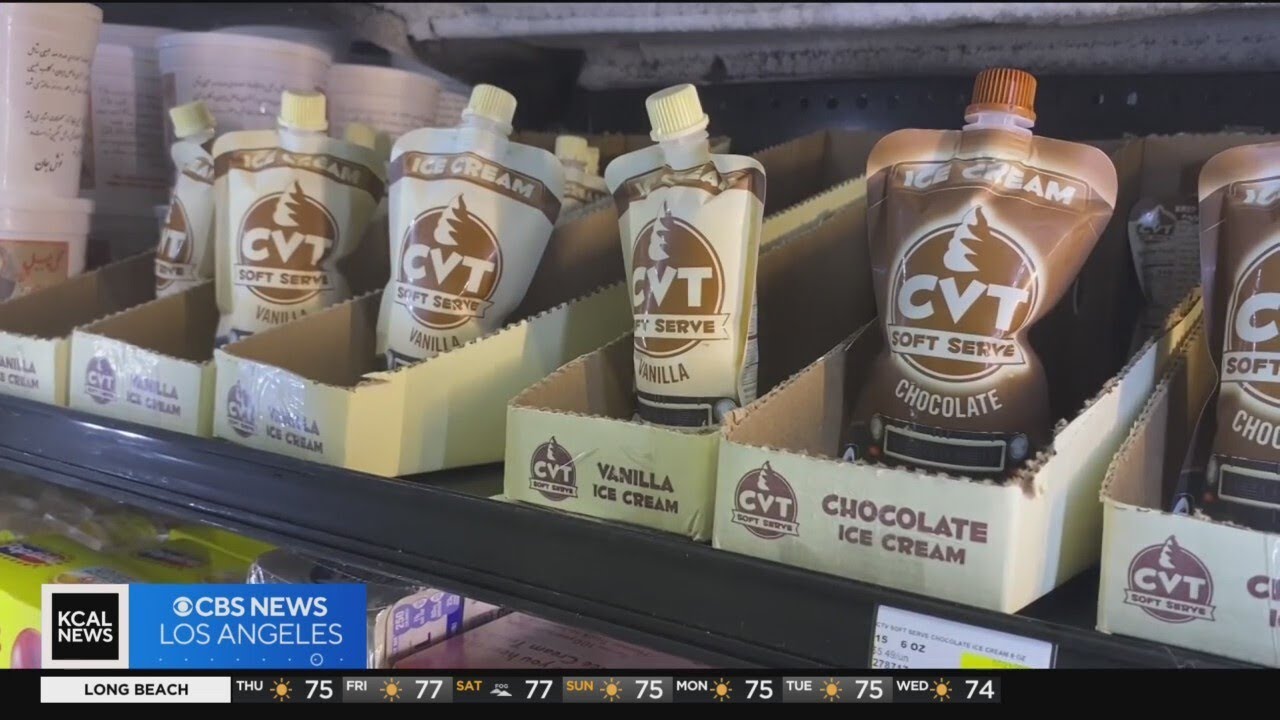 Want to eat ice cream on the go? Try this soft serve in a pouch.