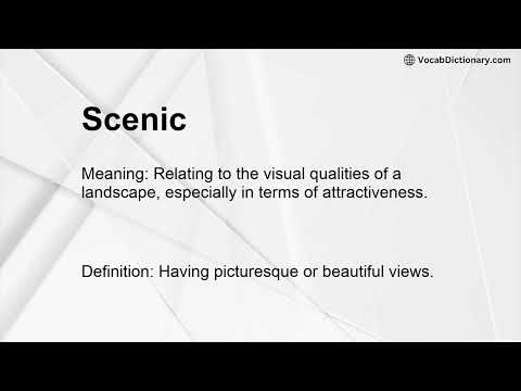 Scenic Meaning