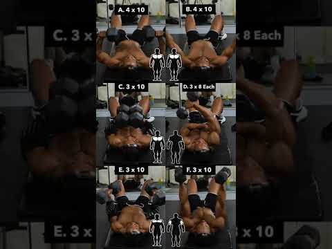 Train Chest & Triceps with Dumbbells and No Bench!