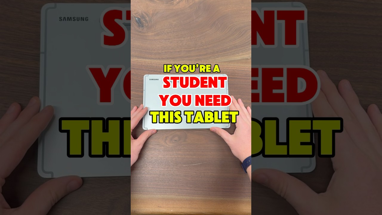 The BEST Tablet For College Students…