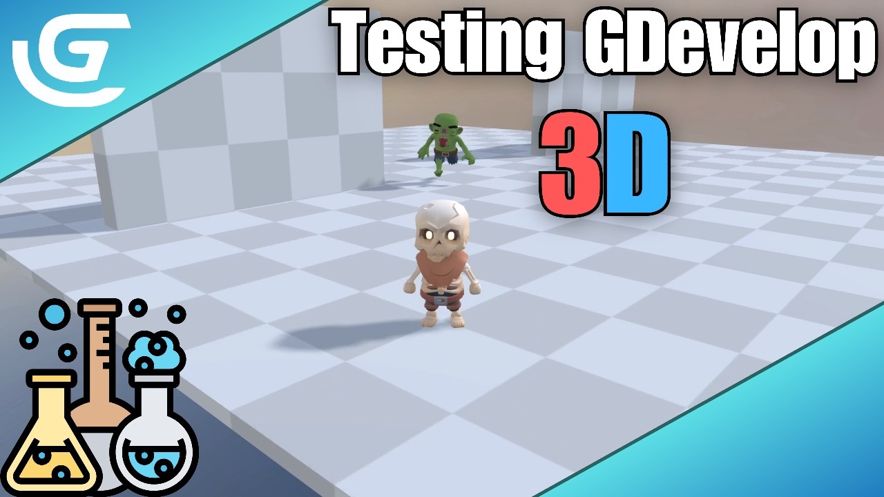 Testing GDevelop 3D