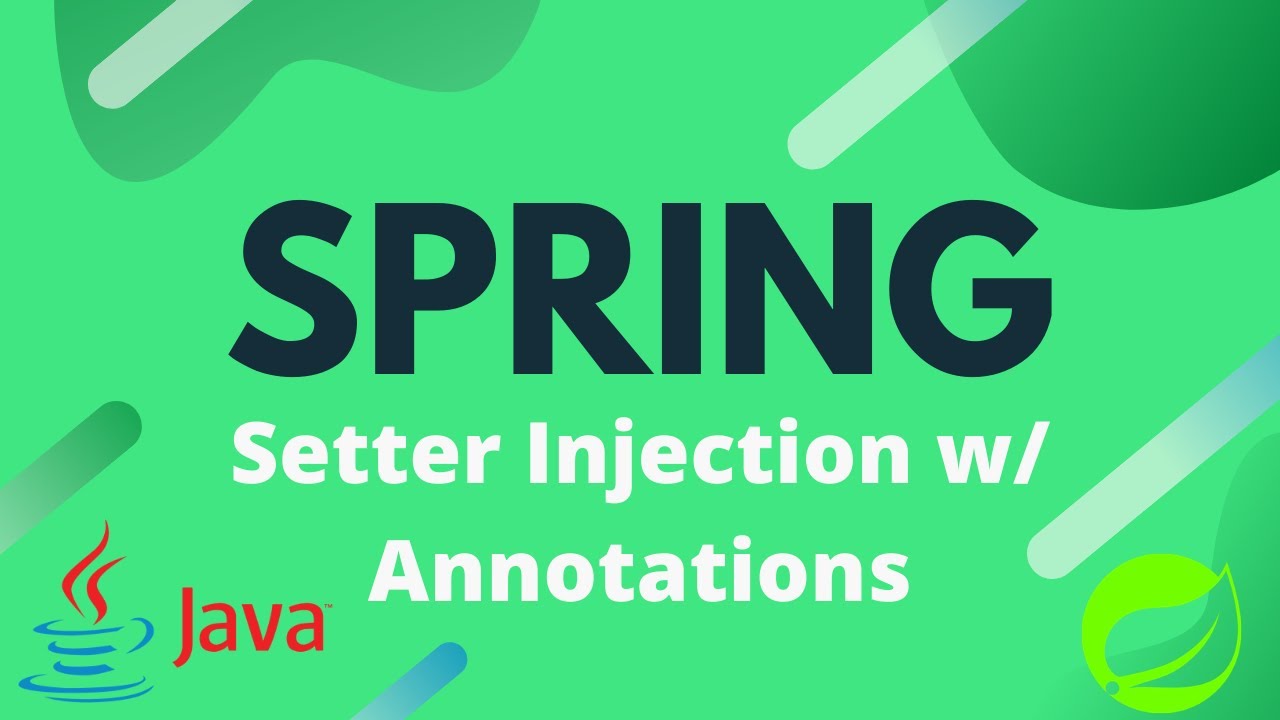 Spring Tutorial - 6 - Setter Injection with Annotations