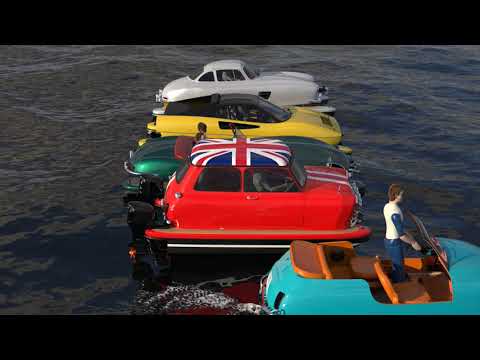 Floating Motors Turns Classic Cars Into Custom, Luxurious Motorboats ...