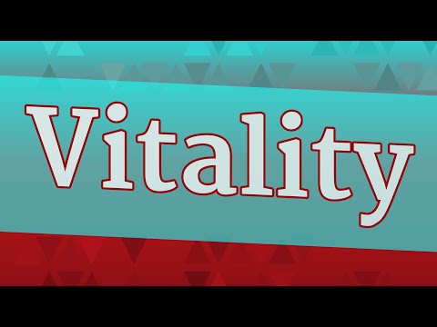 VITALITY pronunciation • How to pronounce VITALITY