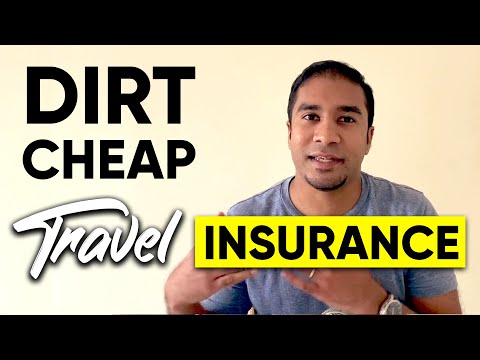 HOW TO GET DIRT CHEAP TRAVEL INSURANCE | MUST WATCH