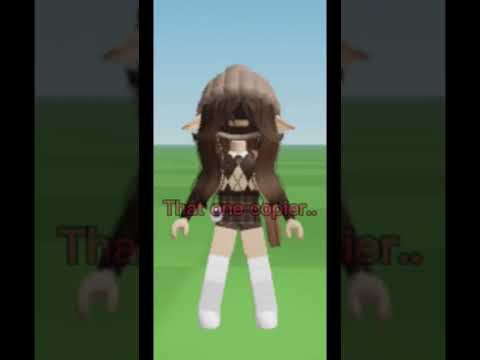 POV: A person copies you in “Catalog Avatar Creator” 😒