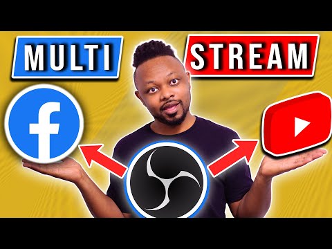 2025 MULTISTREAM To YouTube and Facebook with OBS For FREE