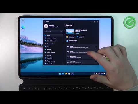 HUAWEI MateBook E Windows 11 - How To Mute & Unmute Microhpone