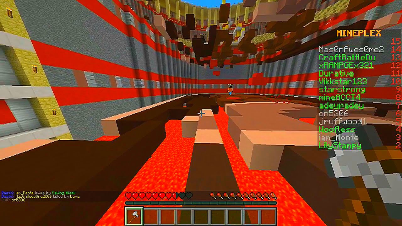Minecraft RUNNER #1 with The Pack (Minecraft Mini-Game)