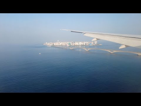 Malé, Maldives - Landing at Velana International Airport (2022)