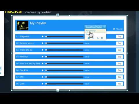 HTML Website Builder Add a SoundCloud Playlist to your Wix Site