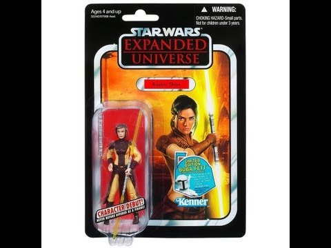 Star Wars Bastila Shan Vintage Collection VC69 HD Action Figure Review | www.flyguy.net