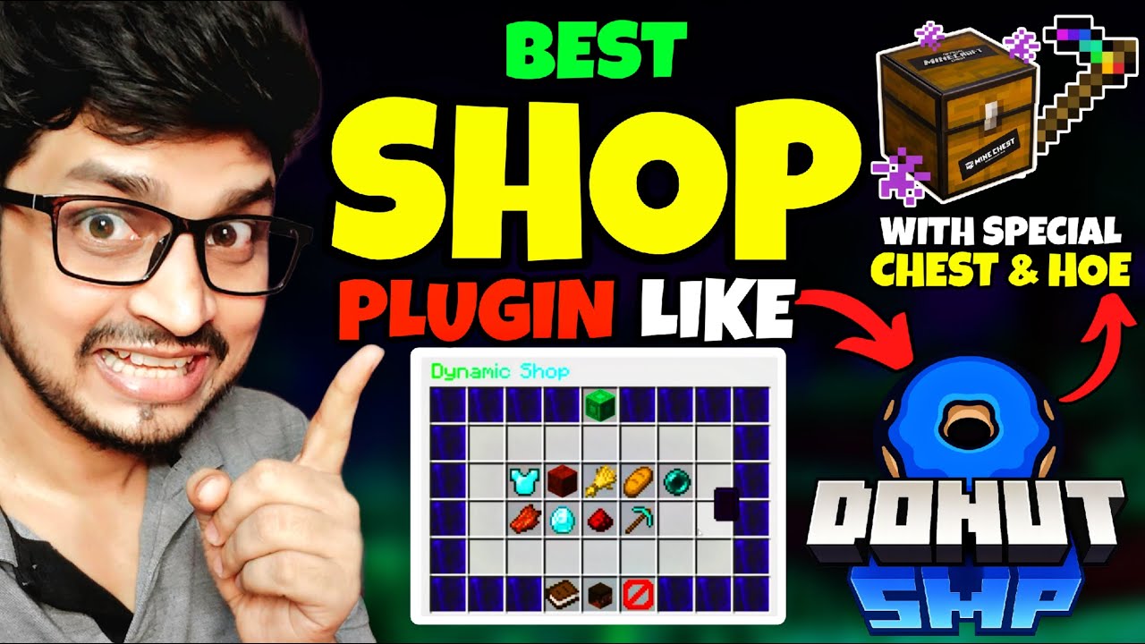 How to make Shop like Donut SMP | Best Shop Plugin Minecraft | Dynamic-ShopGUI