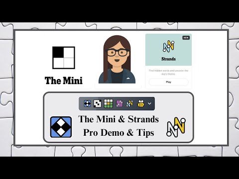 Lady Puzzle NYT Games Demo (Part 2: Wordle & Connections)