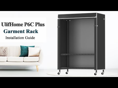 How to Install UlifHome P6C Garment Rack?