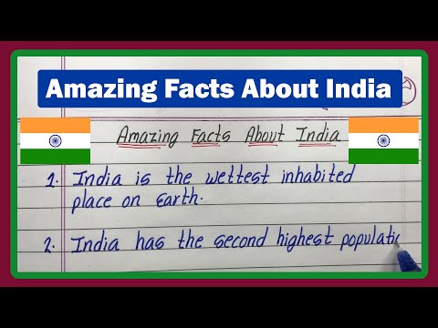 Amazing Facts About India |  Amazing Facts About India In English | Few Amazing Facts About India