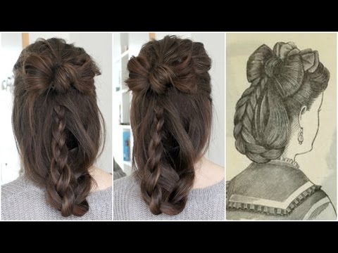 1870s Hair Bow | Historical Hairstyling
