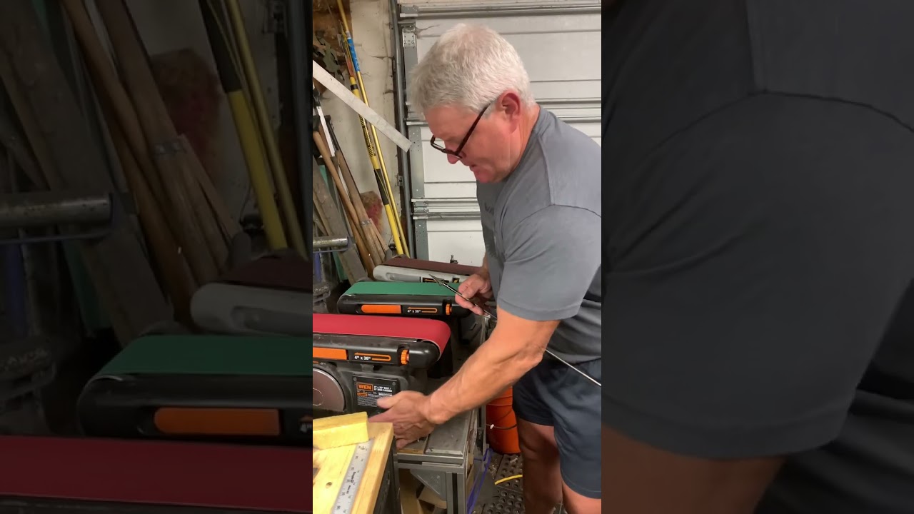 Sharpening the Valkyrie Broadheads with common hardware store stuff.