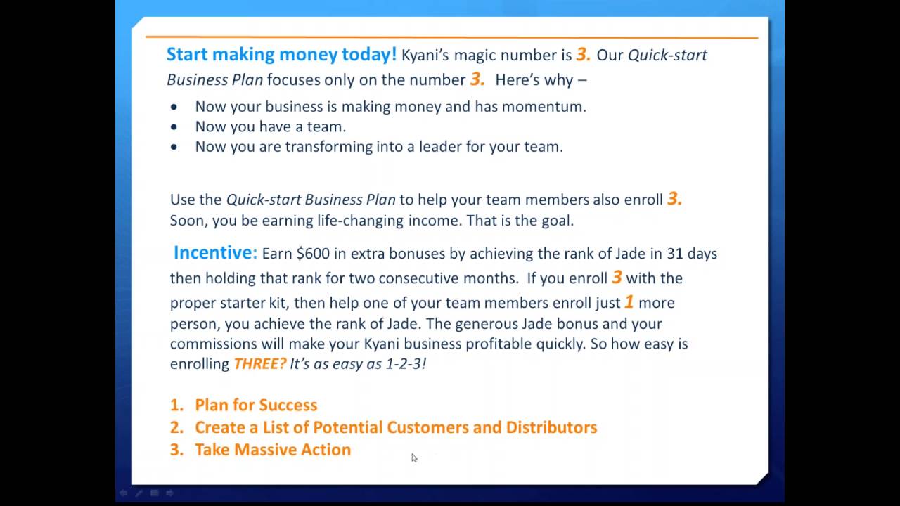 Quickstart Training Webinar