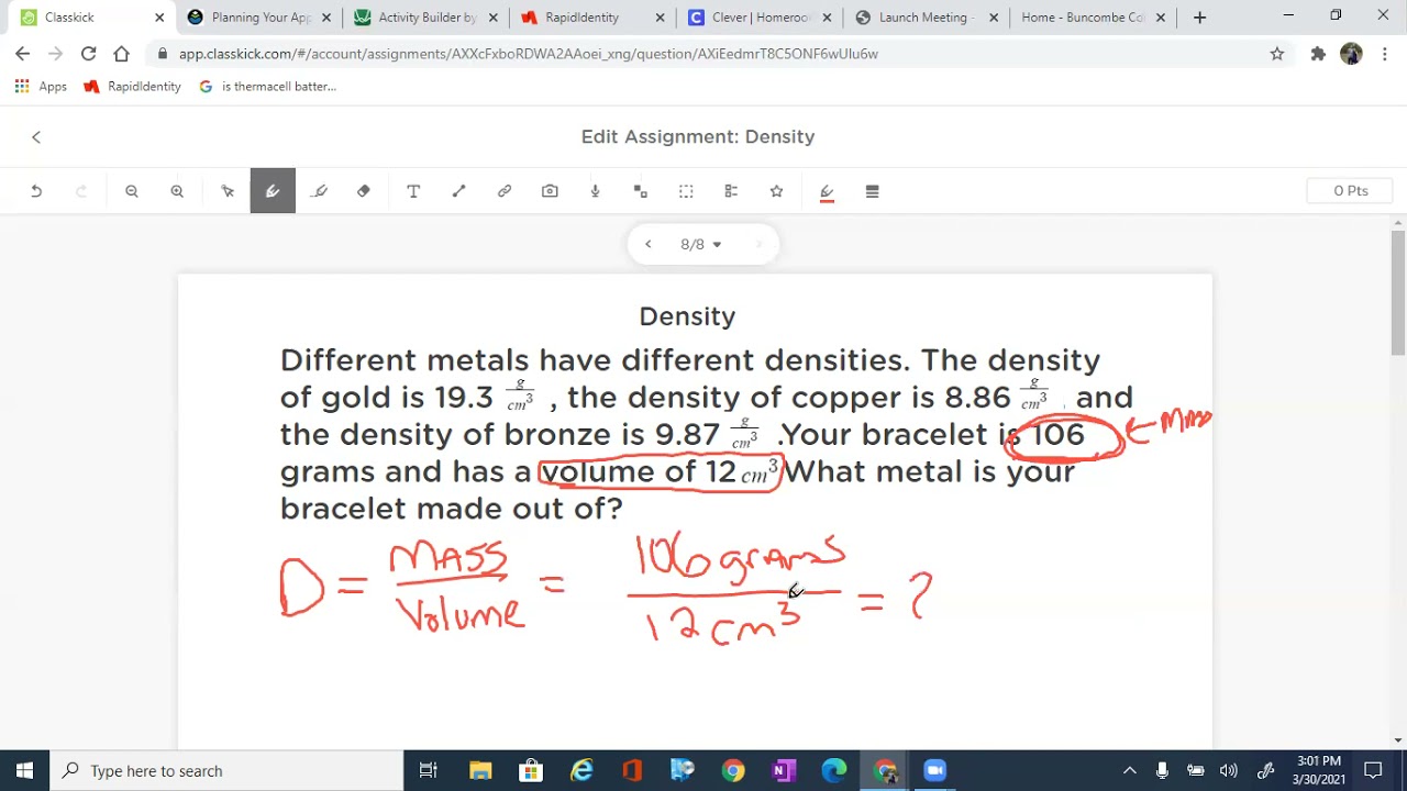 Calculate Population given Population Density and Area