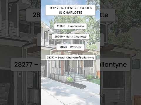 Top 7 Hottest Zip Codes in Charlotte!