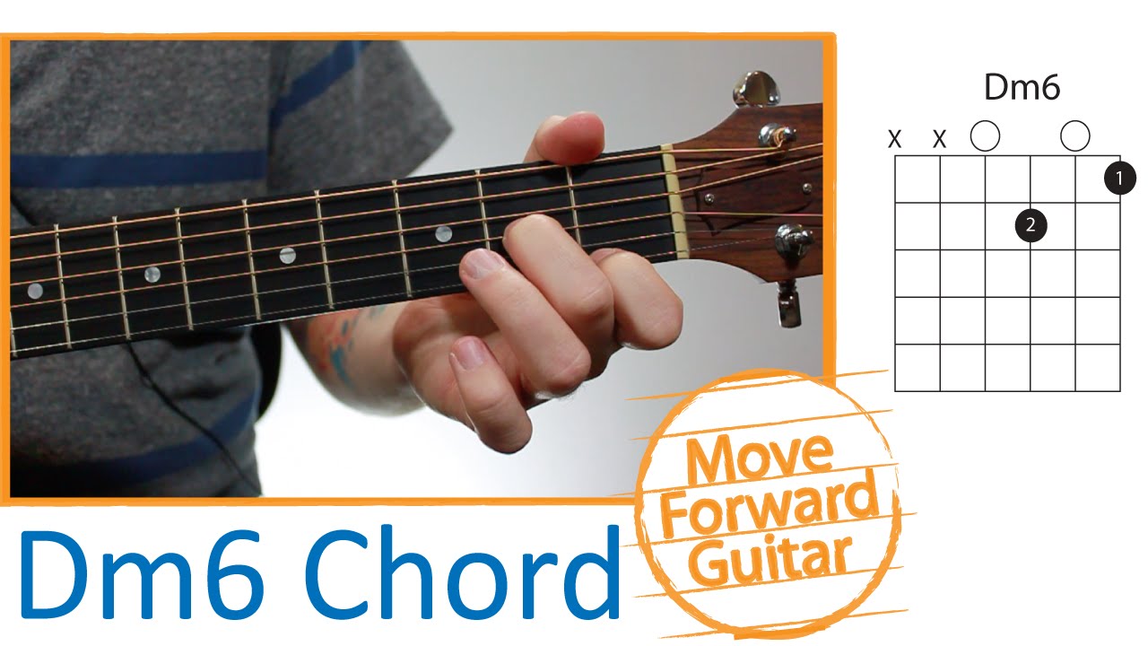 Guitar Chords for Beginners - Dm6