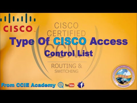 Types of Cisco Access Control List In Urdu and Hindi