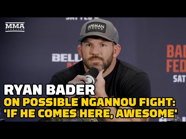 Ryan Bader: Ryan Bader spills actual fight purse amid disclosed pay ...