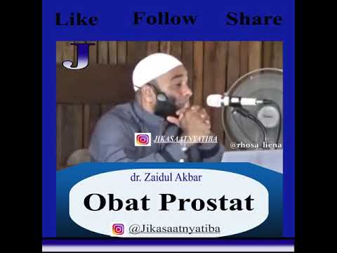Obat penyakit prostat- dr Zaidul Akbar