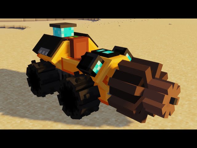Armadillo Tunnel Bore Vehicle Minecraft Texture Pack