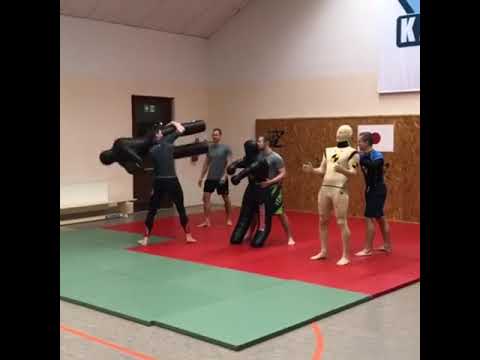 Wrestle training with dummies - 976503