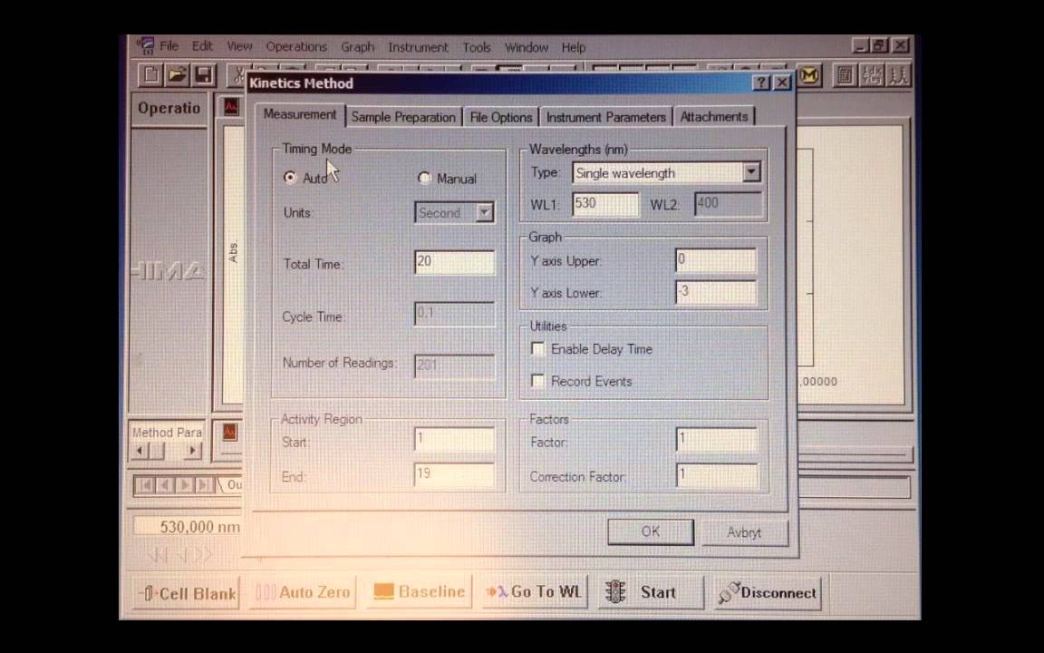 UV Vis Software tutorial