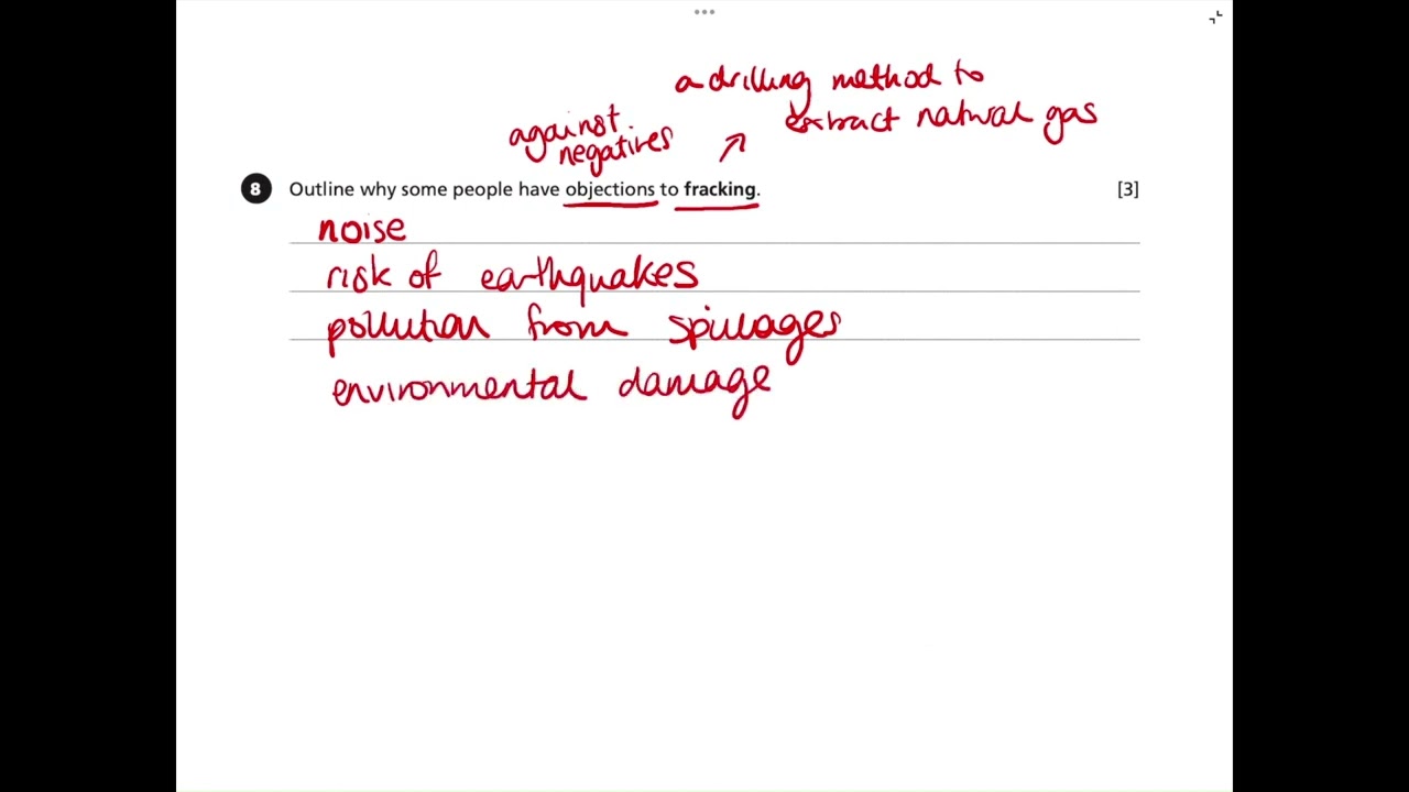 The Challenge of Resource Management: Overview of Resources - UK - AQA GCSE Geography