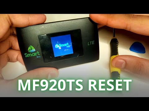 SMARTBRO MF920TS WIFI RESET 2021 | LTE POCKET WIFI HARDRESET