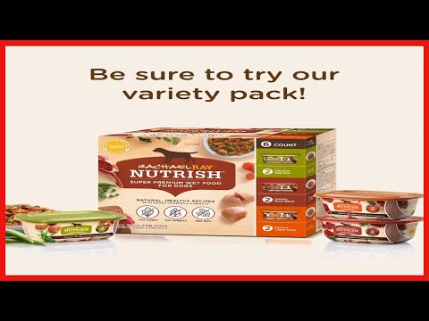 Rachael Ray Nutrish Premium Natural Wet Dog Food, Hearty Beef Stew Recipe, 8 Ounce (Pack of 8)