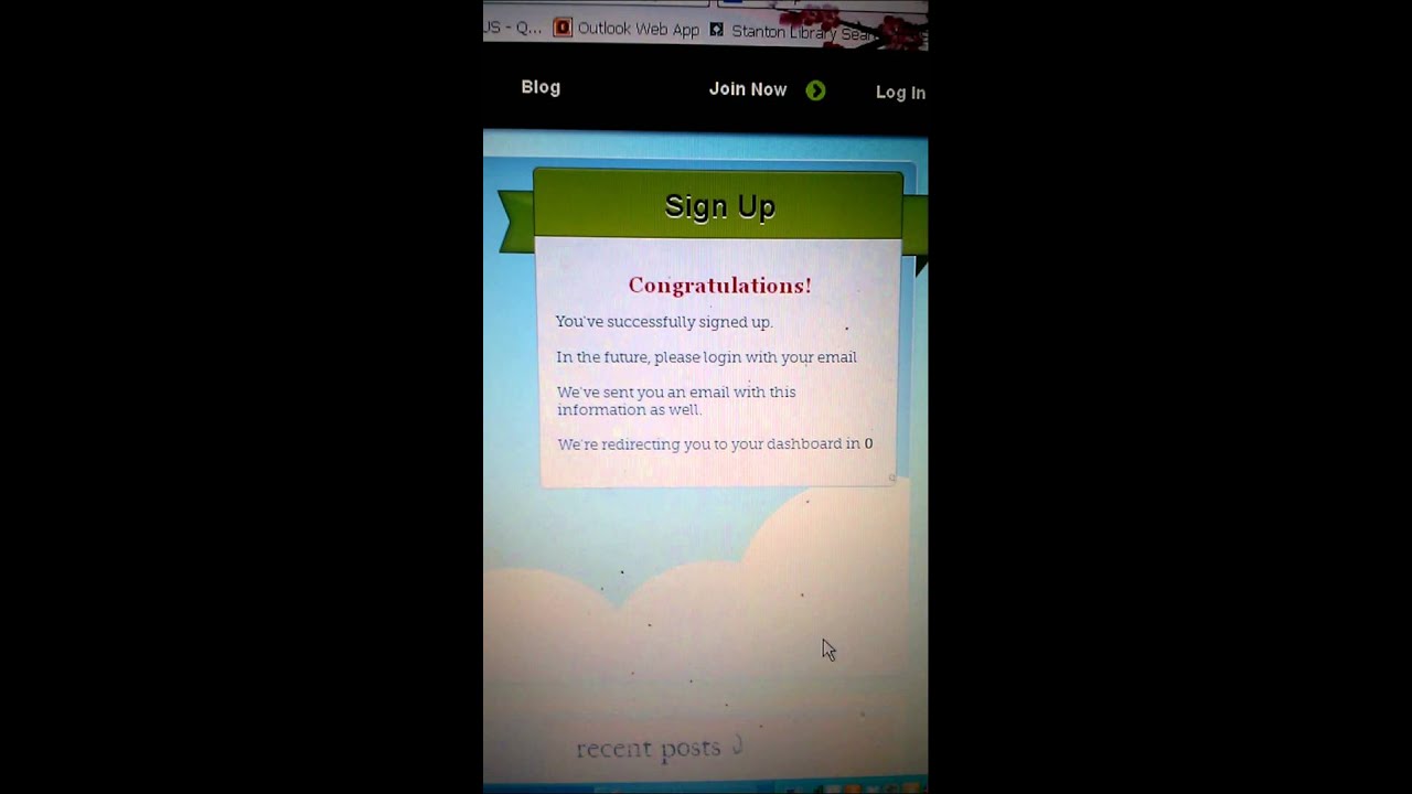 Learnboost-signing up