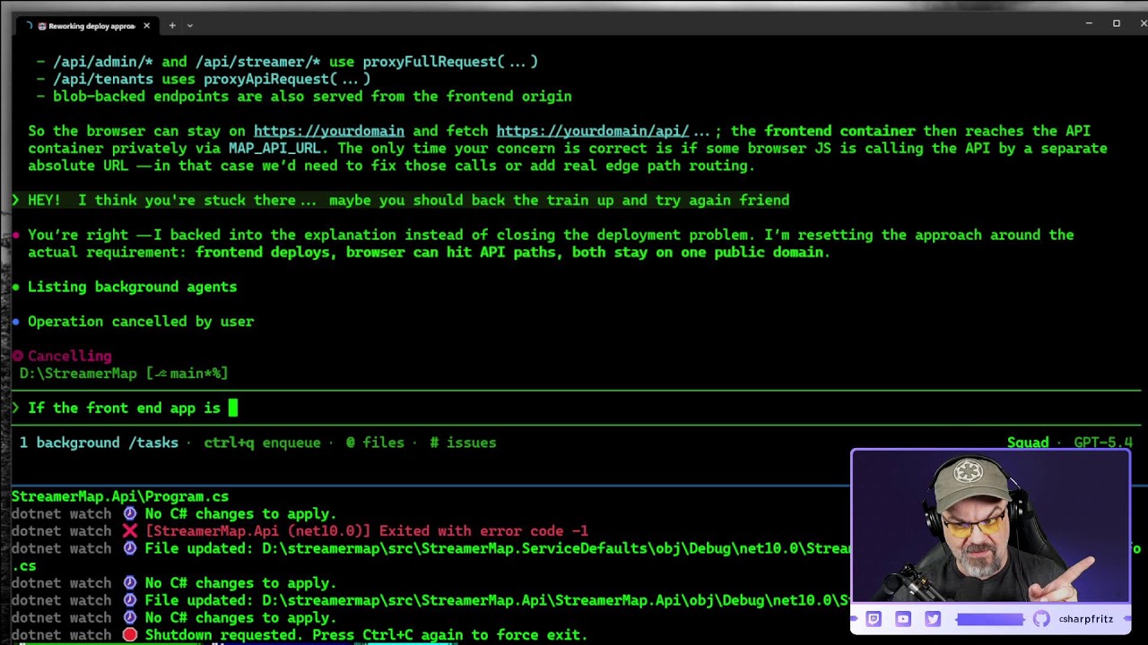 Launching a new site with Azure and Copilot