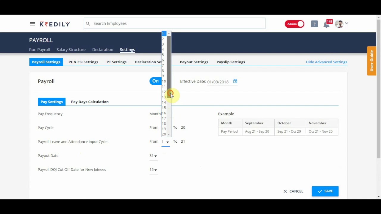 Explainer - Payroll Settings - Payroll