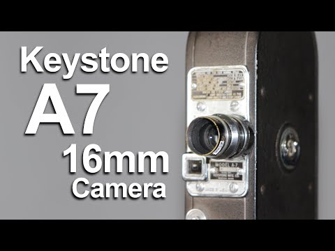 Keystone A-7 16mm Camera - Overview and Film Loading