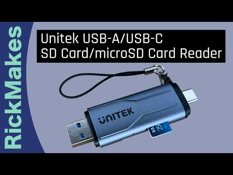 Unitek USB-A/USB-CSD Card/microSD Card Reader