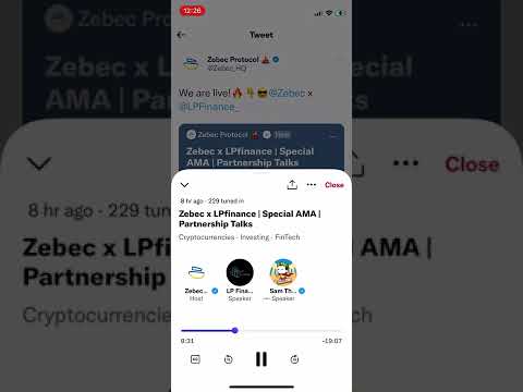 LP Finance X Zebec Protocol AMA