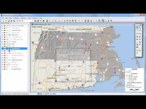 Mapping aerial images photos birdseye streetview in Maptitude mapping software