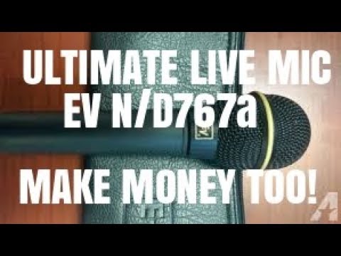 Microfone Electro Voice EV N/D767A